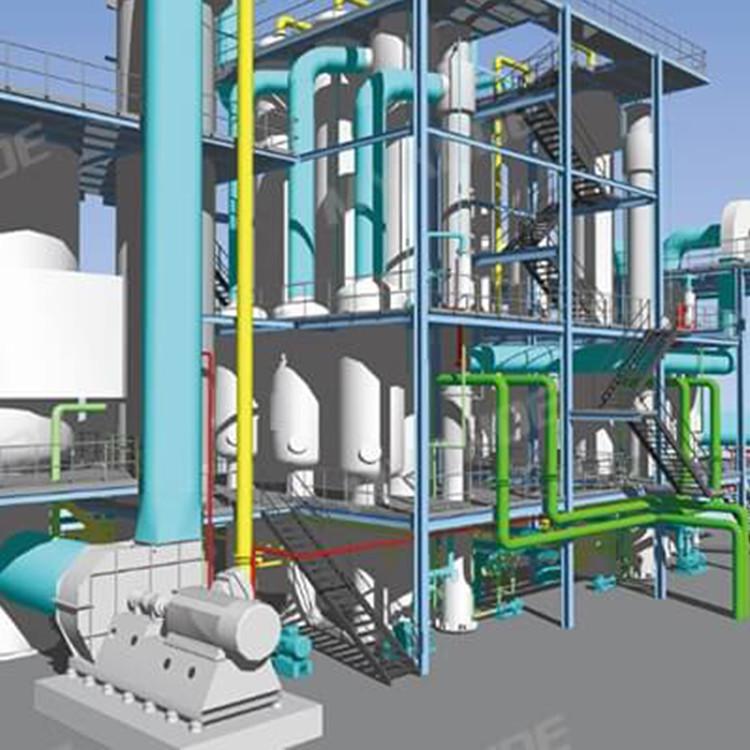 เครื่องระเหยน้ําปนเปื้อนที่สามารถถอดออกได้ สําหรับการทํากระดาษ การทําเกลือ